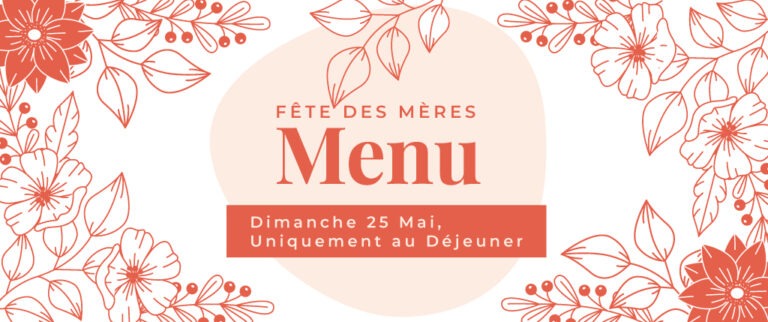 Menu Fête des mères 2025 - Skab